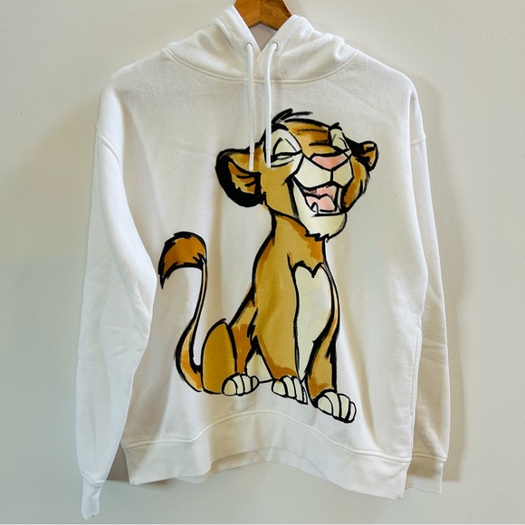 Disney | Tops | Disney Lion King Simba Hoodie Size S | Poshmark